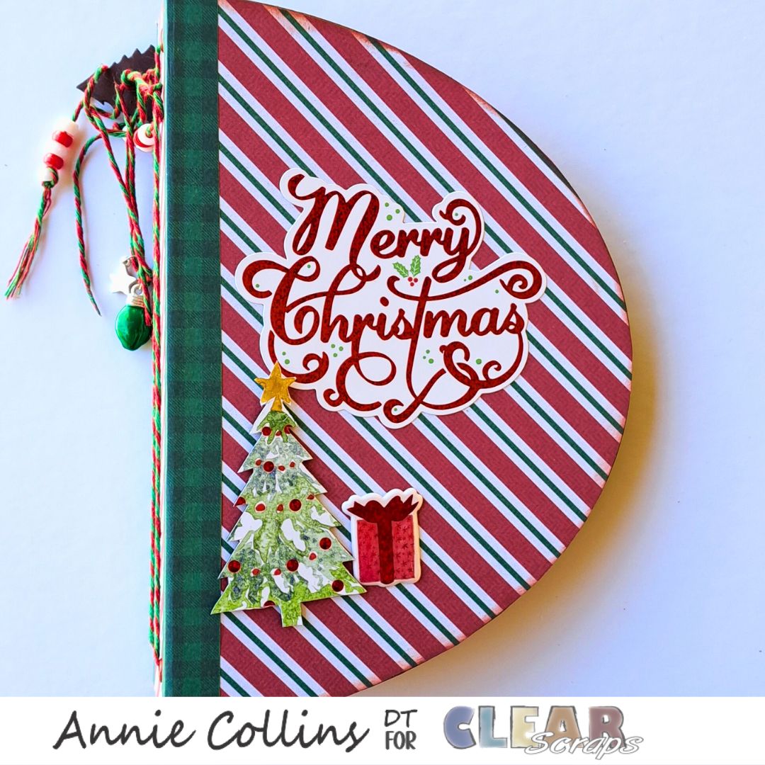 Christmas Mini Album – Clear Scraps Project Post