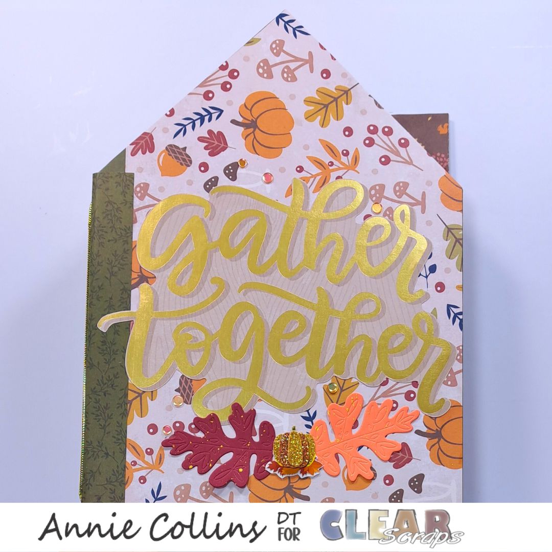 Fall Mini Album – Clear Scraps Project Post