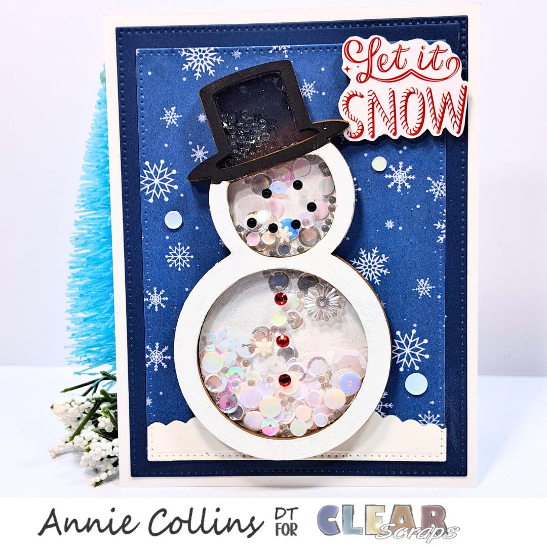 Fun Winter Card Making: Mini Snowman Shaker – Clear Scraps Project Post