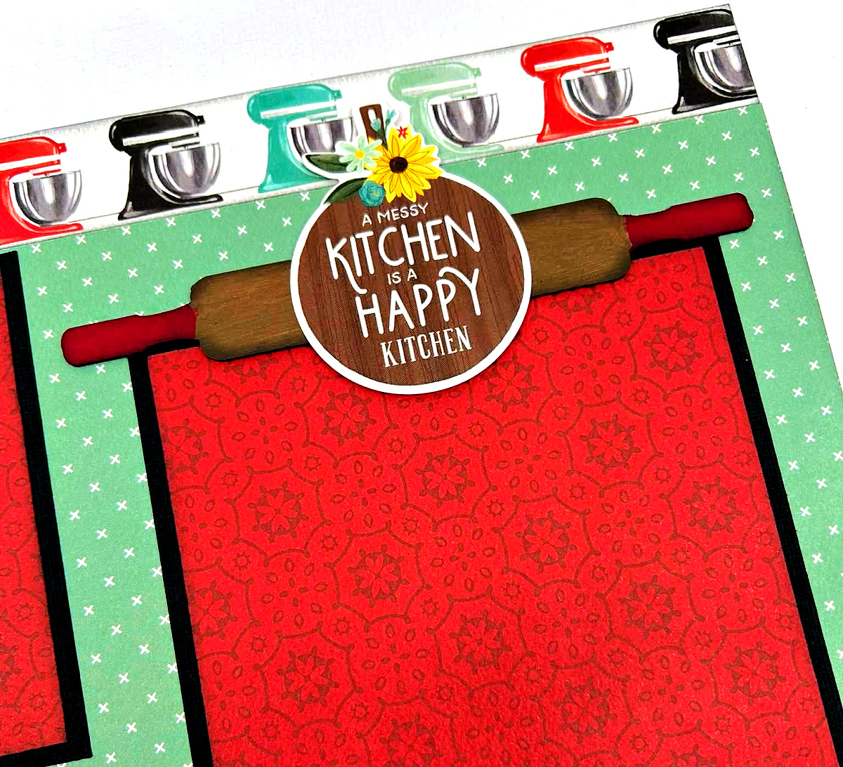Clear Scraps Mini Shaker -Mom’s Kitchen LO – Clear Scraps Project Post